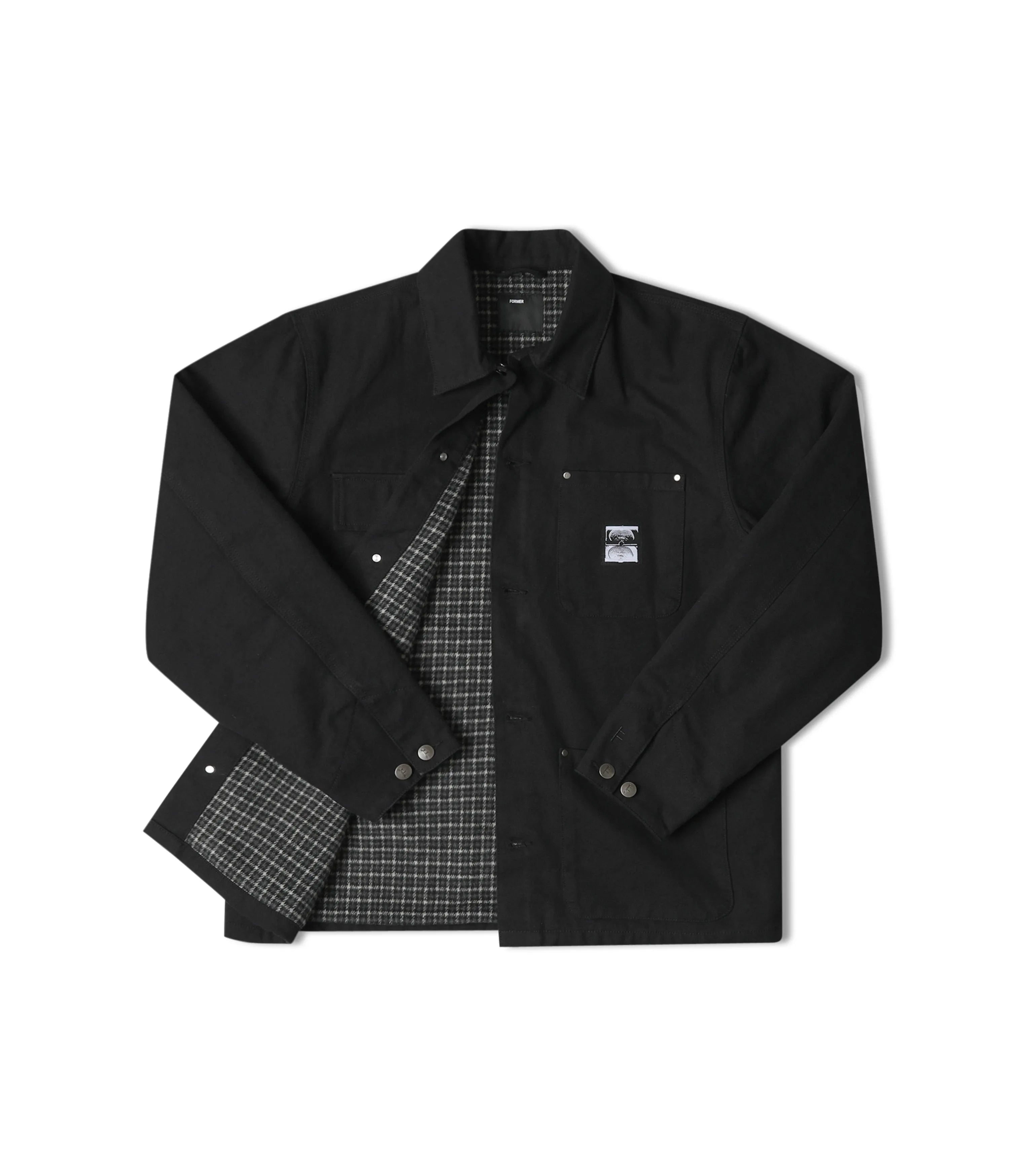Former Merchandise - PRESS CHORE JACKET - Black – ARROW & BEAST