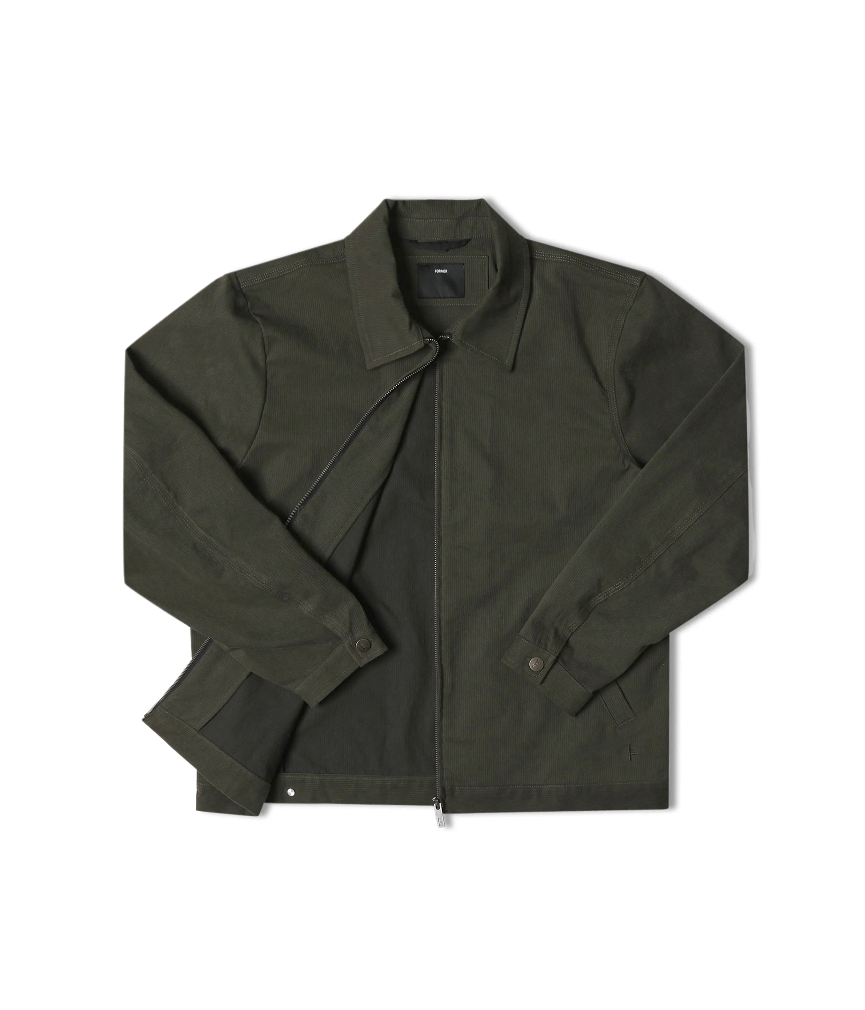 Former Merchandise - DISTEND HERRINGBONE JACKET - Washed Surplus ...