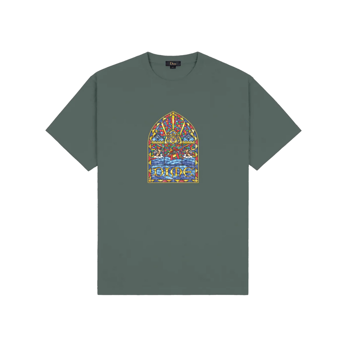 Dime MTL Holy Tee Stone Teal ONLINE ONLY – ARROW & BEAST